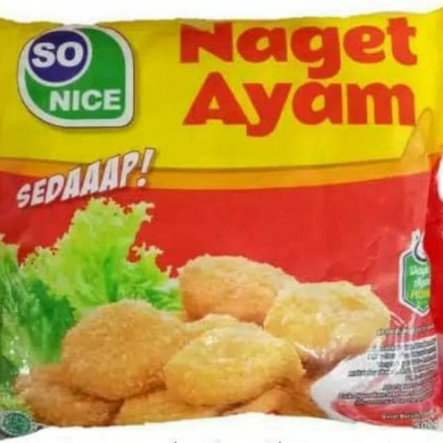 Jual SO NICE CHICKEN NUGGET NAGET AYAM SEDAAP 250 GR | Shopee Indonesia
