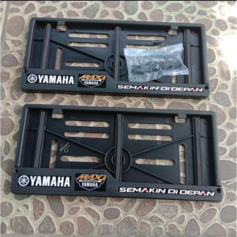 Jual Cover Plat Nomor Motor Original Yamaha Nmax Xmax Aerox Vixion dll ...