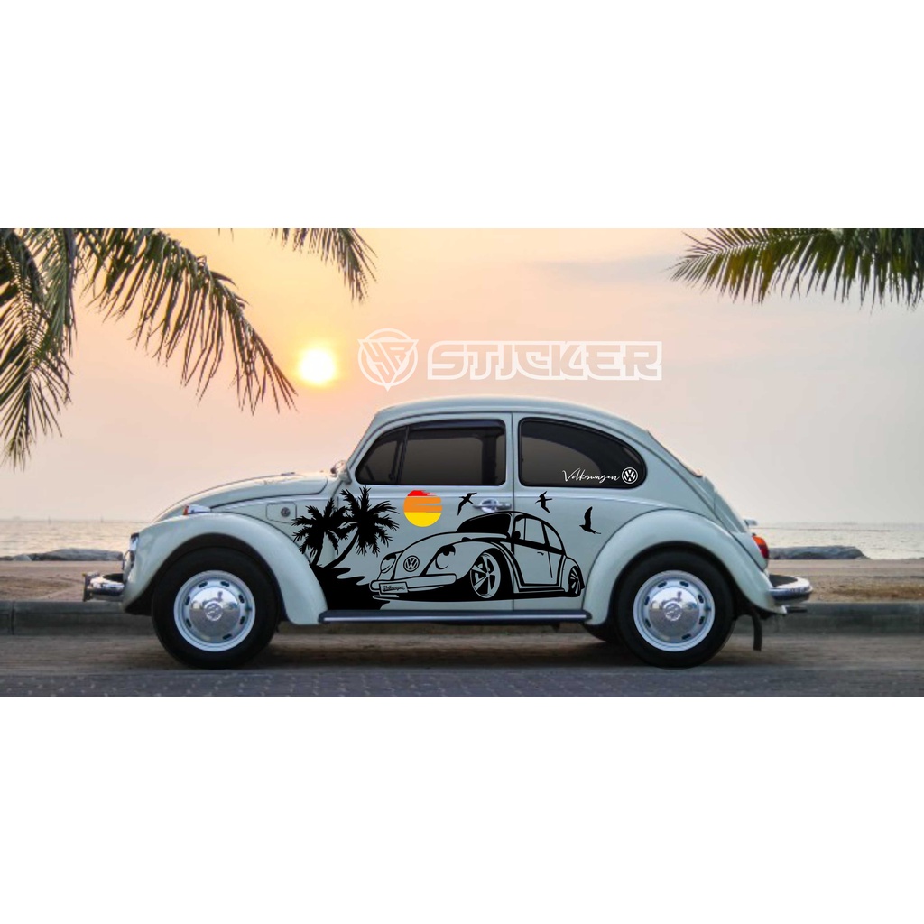 Jual STICKER ANIMASI MOBIL VW KODOK DLL | Shopee Indonesia