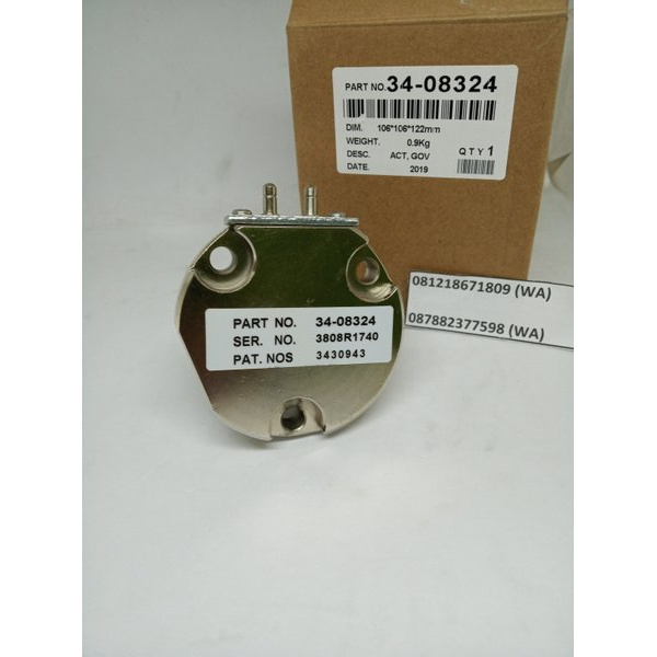 Jual ACUATOR CUMMINS 3408324 MODEL PART NUMBER 34-08324 UNTUK GENSET ...