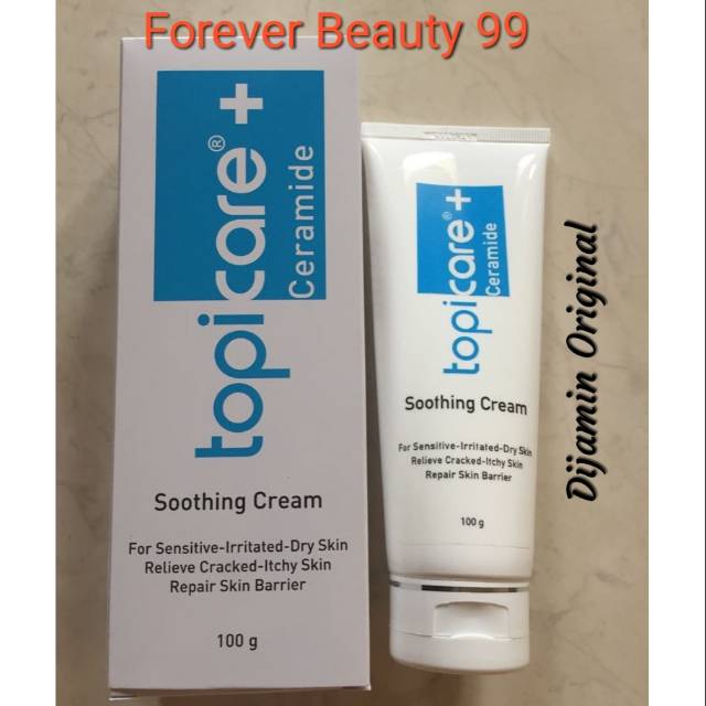 Jual Topicare + Ceramide Soothing Cream 100 gr - krim pelembab / anti ...