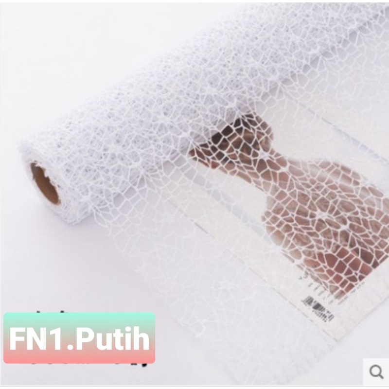 Jual Flower Mesh Korean Jaring Besar / Polynet / Outer Flower Wrapping ...