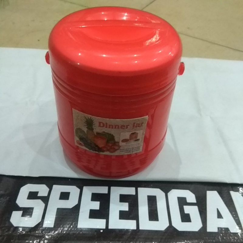 Jual Rantang / Termos Tunggal plastik tahan panas tempat makan nasi ...