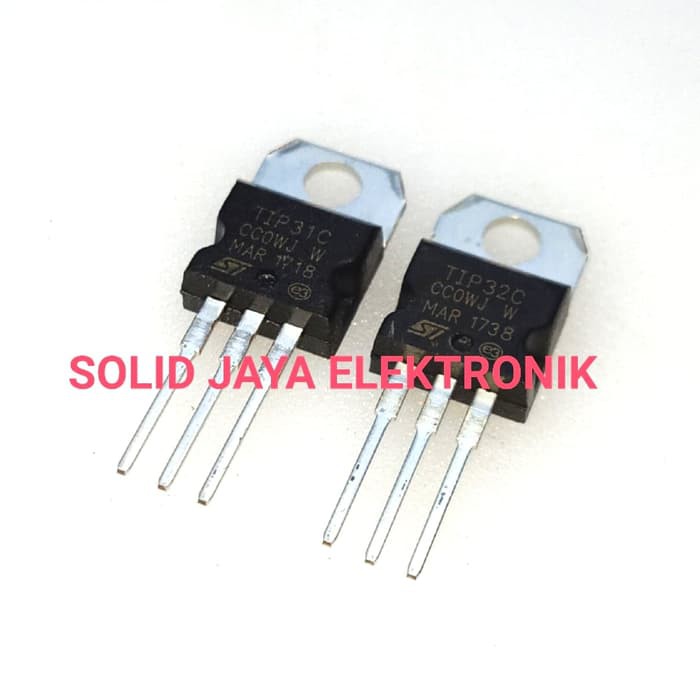 Jual TRANSISTOR TIP31 TIP32 TR FINAL TIP 31 TIP 32 POWER AMPLIFIER ADUIO TIP31 32 1 SET | Shopee ...