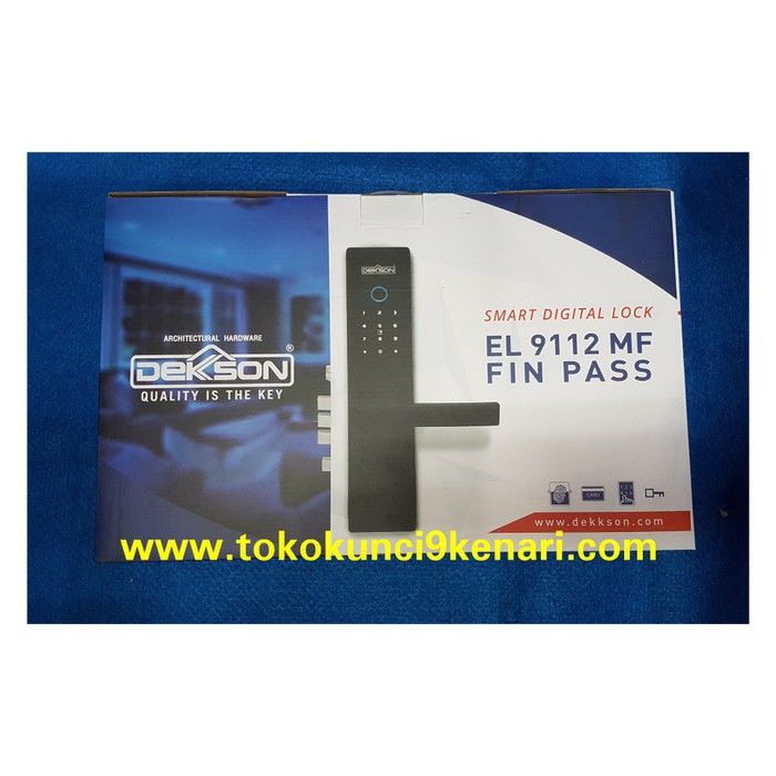 Jual Promo Spesial - Kunci Digital Dekson El 9112 Mf Fin Pass | Smart ...