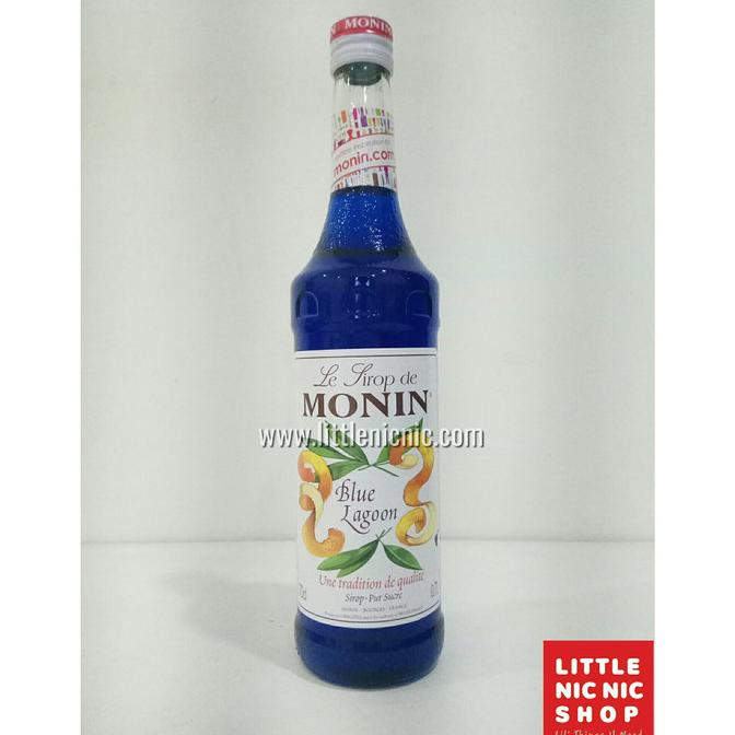 Jual Sirup MONIN SYRUP Blue Lagoon / Blue Curacao 70 CL (700ml ...