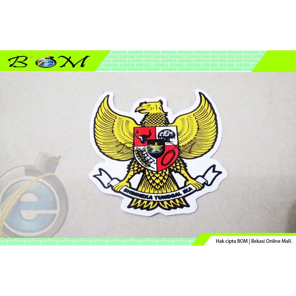 Jual stiker sticker gambar lambang negara burung garuda | Shopee Indonesia