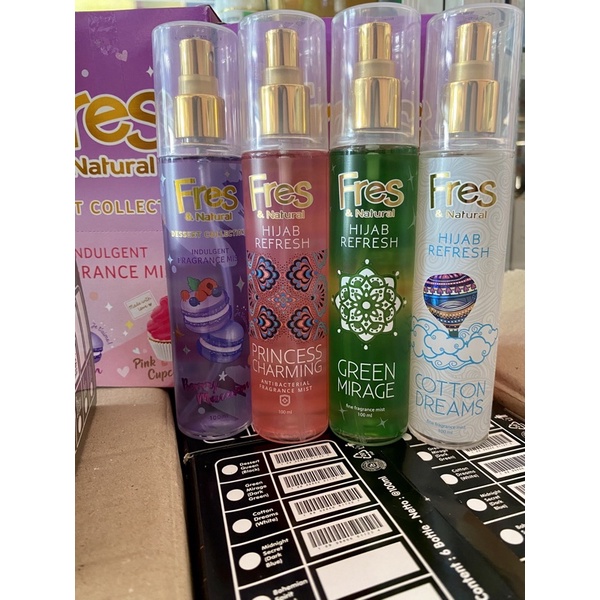 Jual FRESH & NATURAL SPRAY COLOGNE REFRESH 100ml | Shopee Indonesia