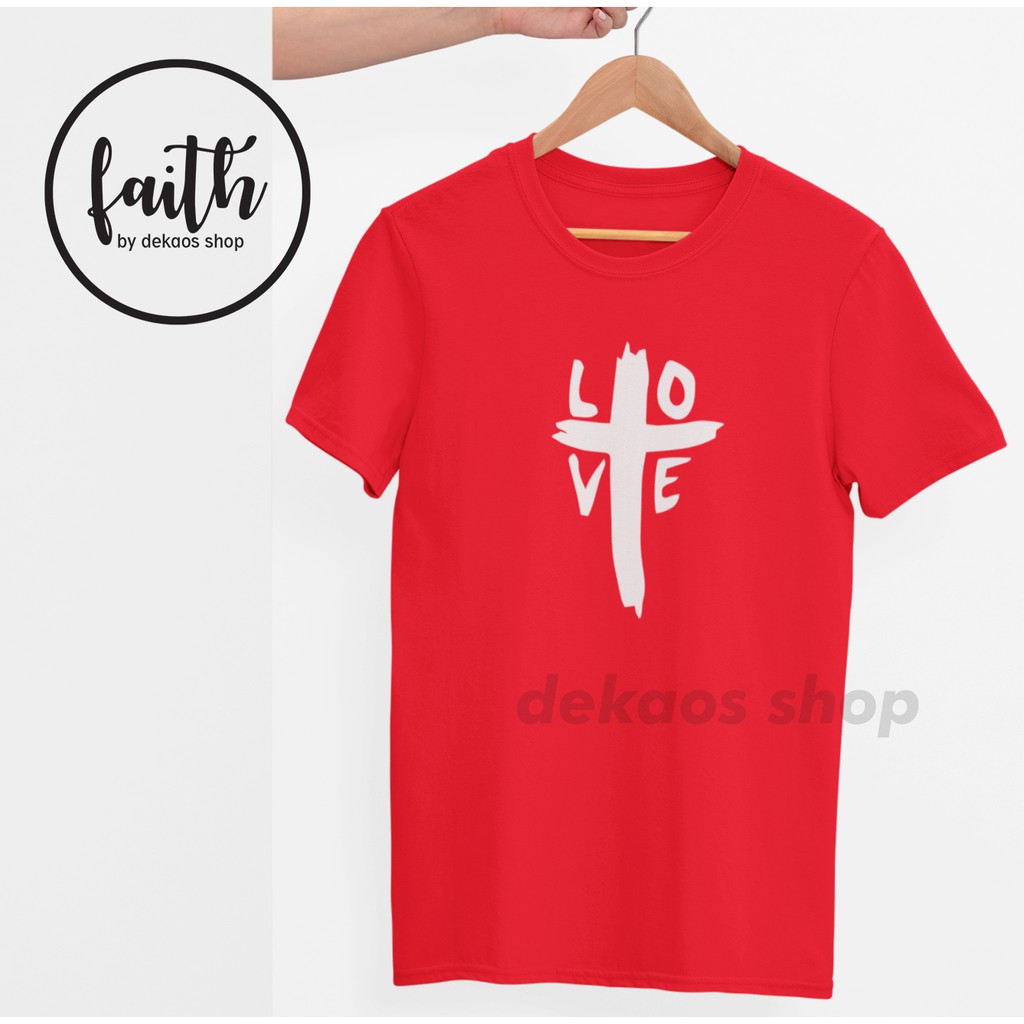 Jual KAOS ROHANI KRISTEN / KAOS ROHANI PRIA / KAOS BAJU ROHANI KATOLIK ...