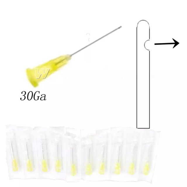 Jual Dental Endo Irrigation Needle 30G yellow | Shopee Indonesia