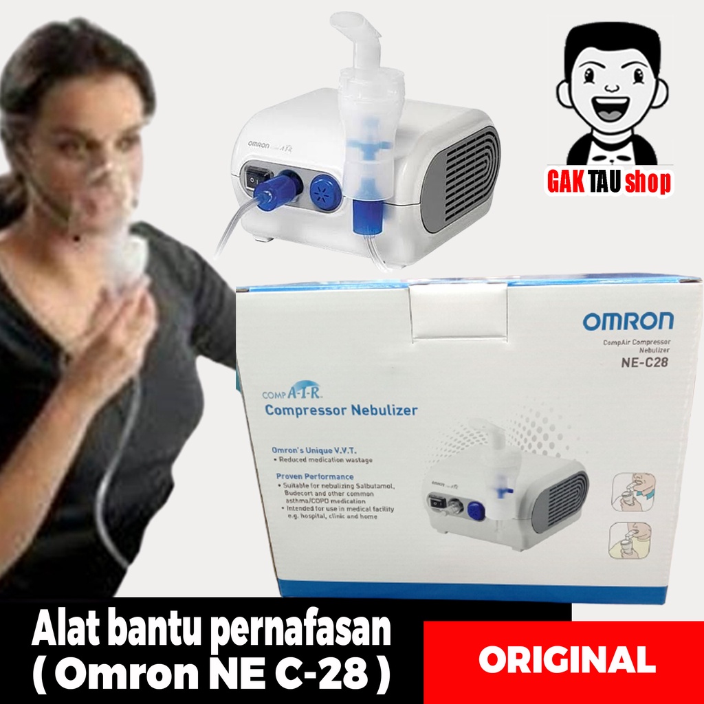 Jual NEBULIZER OMRON NE C28 - ORIGINAL - REKOMENDASI | Shopee Indonesia