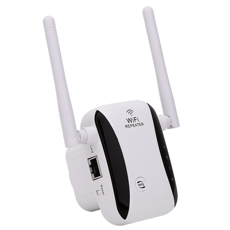Jual WIFI Repeater 300Mbps Wireless WiFi Signal Range Extender 802.11Adapter 2 Antena | Shopee ...