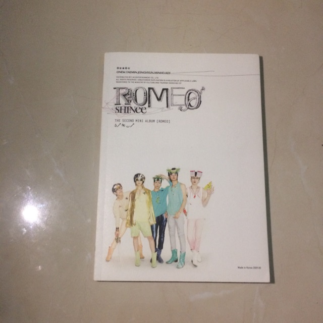 Jual SHINEE ROMEO ALBUM | Shopee Indonesia