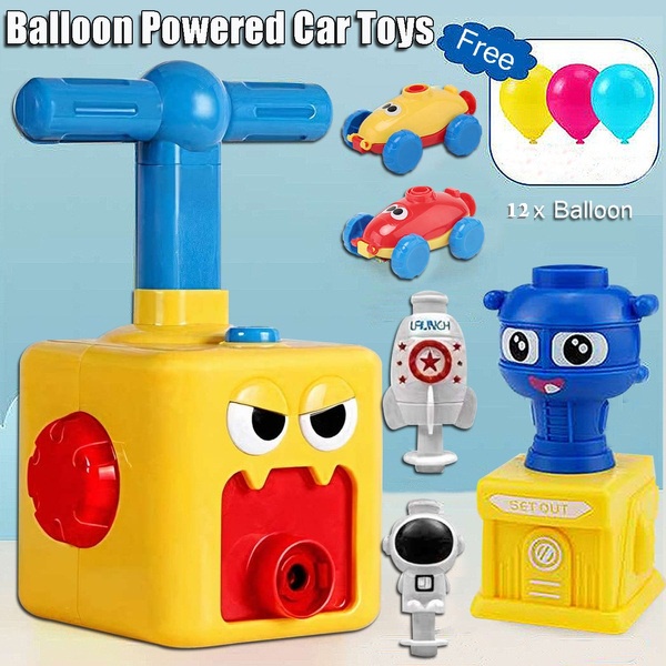 Jual Mainan Anak Power Balloon Car Mobil Pompa Balon Bisa Terbang dan ...
