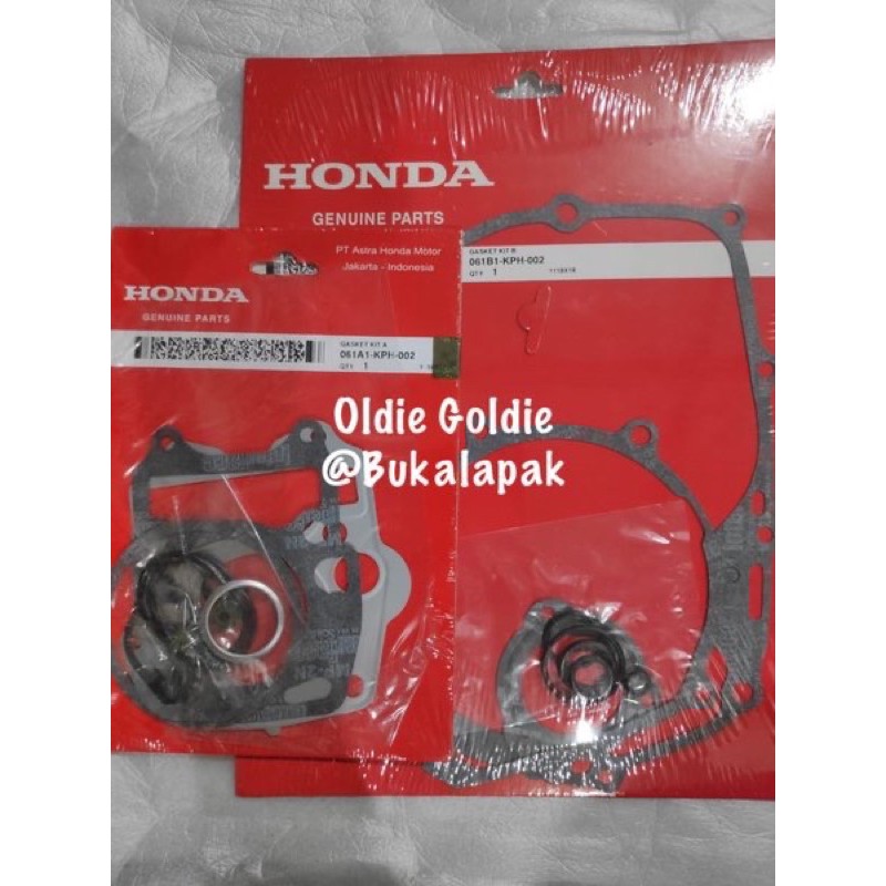Jual Gasket Top Set dan Full Set Honda Karisma Kirana Supra X 125 Batman AHM 061A1-061B1-KPH-002 ...
