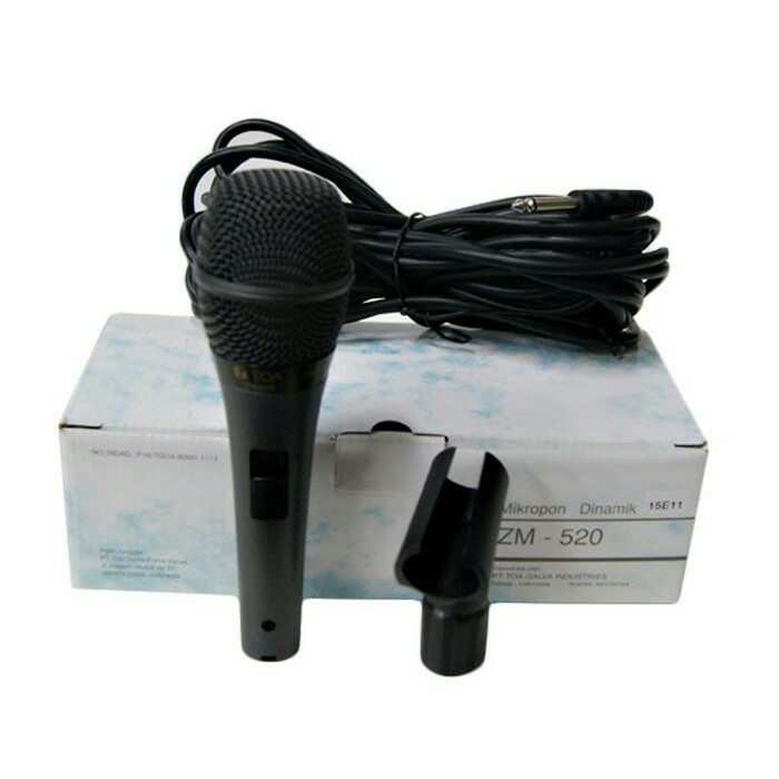 Jual Microphone Cable TOA ZM-520 mic kabel zm520 original | Shopee ...