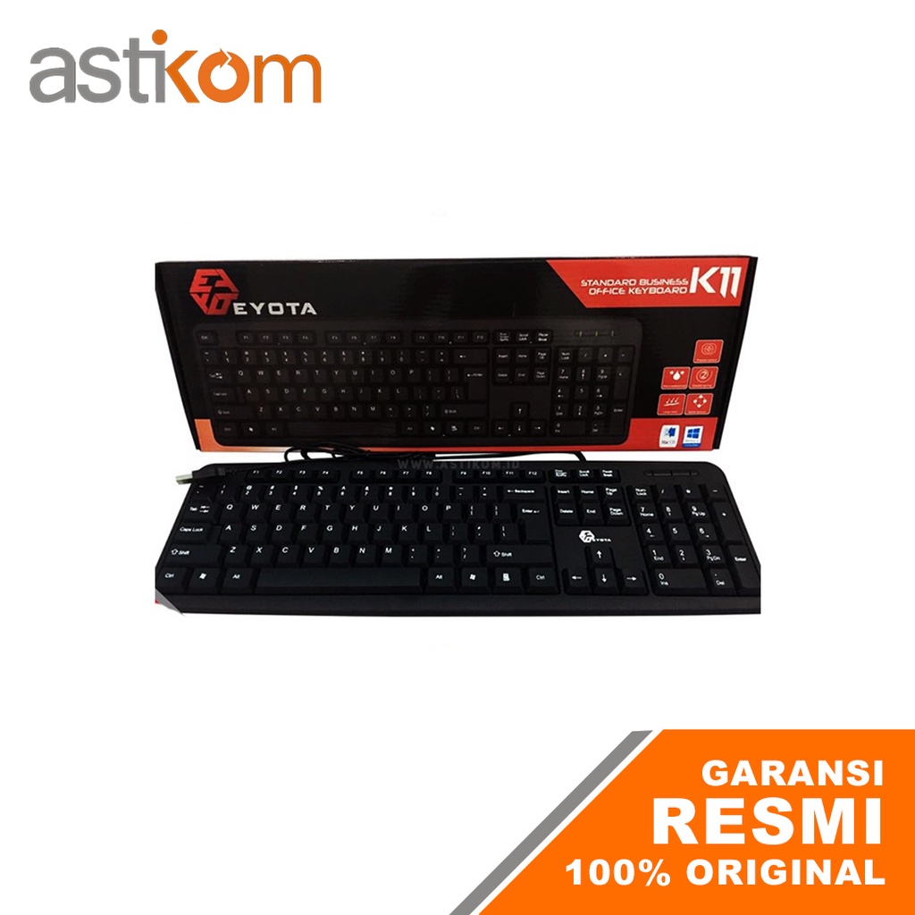 Jual Keyboard Office USB Eyota K11 | Shopee Indonesia