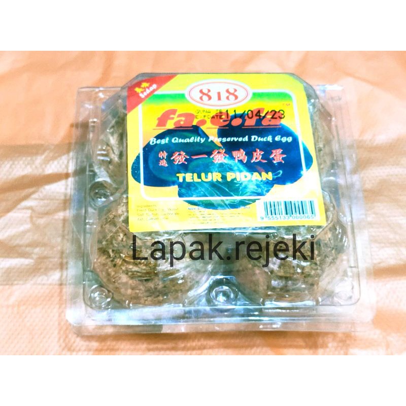 Jual Telur Pitan Bebek Asin Hitam 4 Pcs Preserved Duck Egg / Telur ...