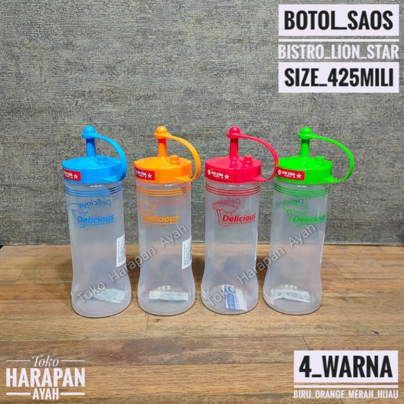 Jual Lion Star Sauce Keeper 425 ml TS-50 / Botol Kecap / Botol Minyak ...