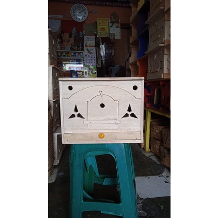 Jual pagupon kandang sangkar gupon kotak kayu tebal khusus burung dara ...