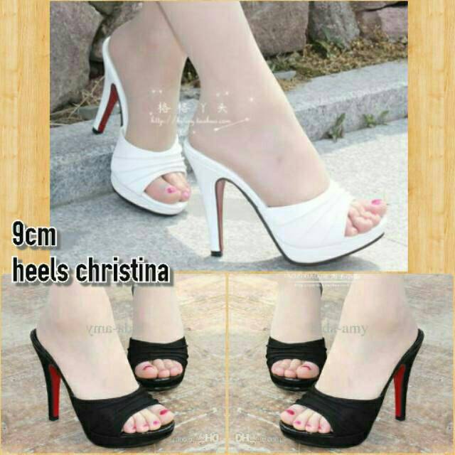 Jual (FREE ONGKIR) CHRISTINA HEELS BEST SELLER CANTIK MURAH ANGGUN HEEL ...