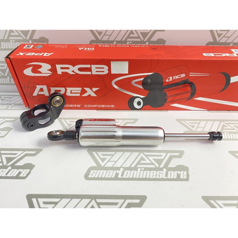 Jual STABILIZER STANG RCB ATAU DAMPER RCB VERSION APEX 80 MM | Shopee ...
