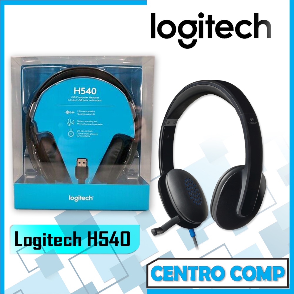 Jual Logitech H540 USB Headset | Shopee Indonesia