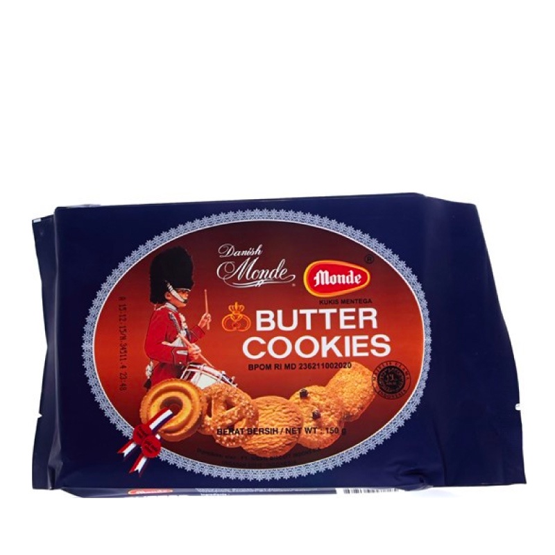 Jual Monde Biskuit Butter Cookies 150 gr | Shopee Indonesia