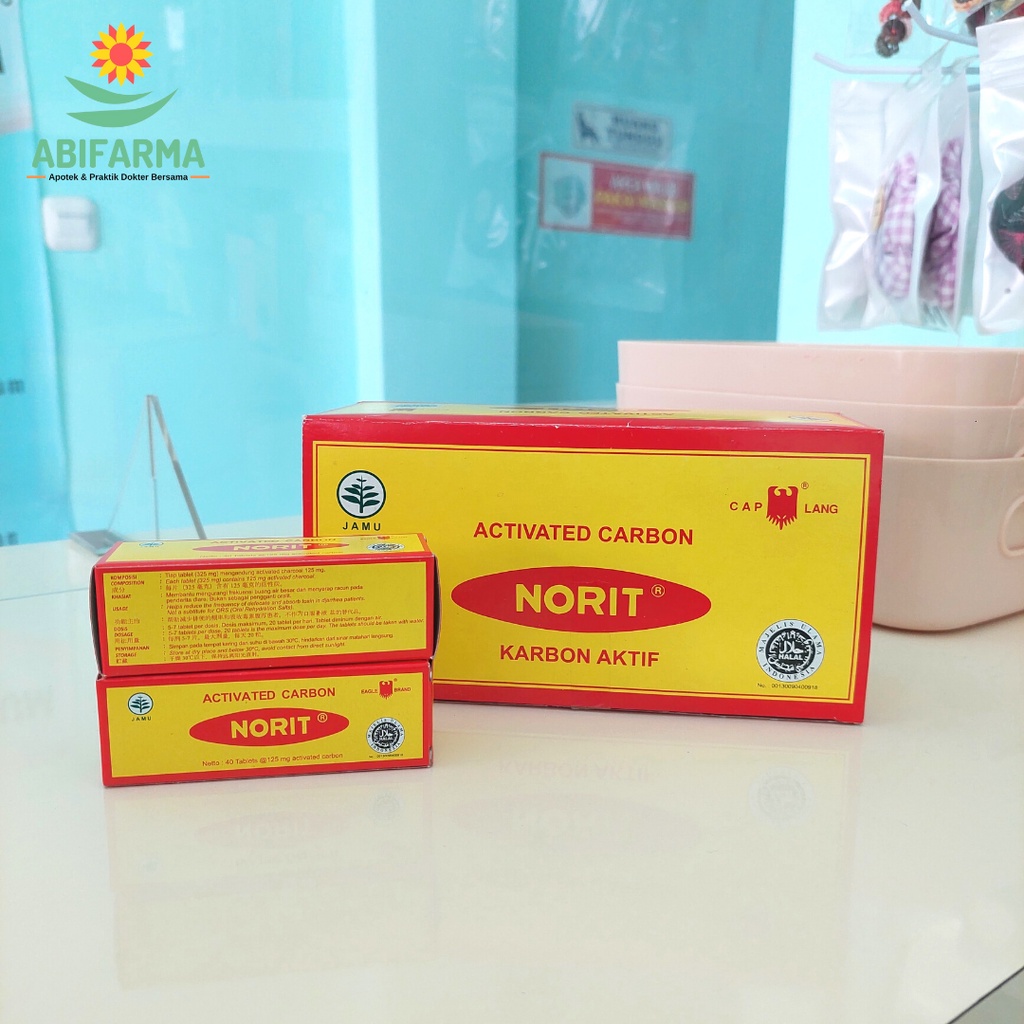 Jual Cap Lang Norit Tube Isi 40 Tablet Obat Diare | Shopee Indonesia