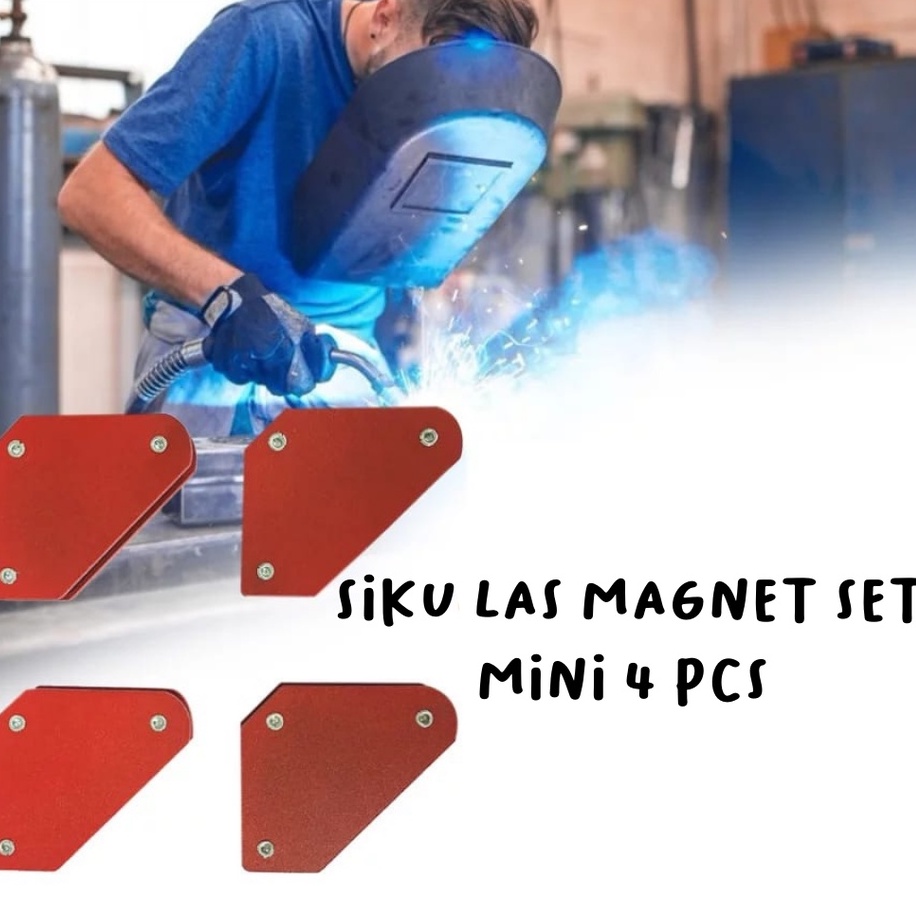 Jual Siku las magnet 2" set mini 4 PCS / Magnetic Welding Holder ...