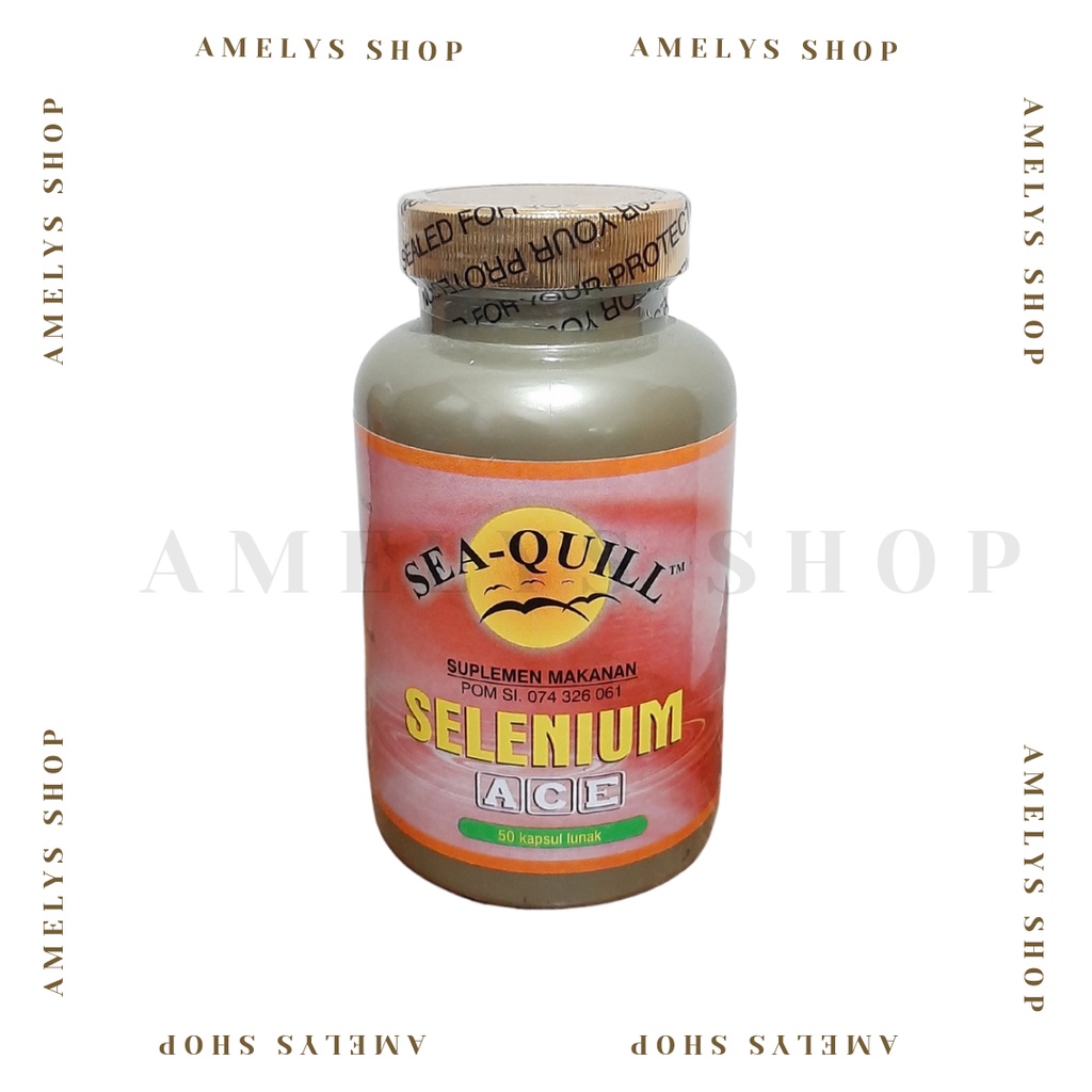 Jual SEA - QUILL Selenium ACE (50 Kapsul Lunak & 30 Kapsul Lunak ...