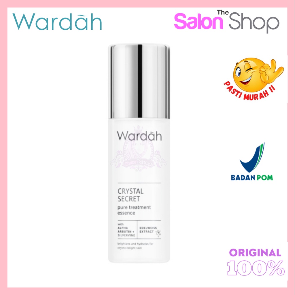 Jual Wardah Crystal Secret Pure Treatment Essence 100 ml | 50 ml | 30 ...
