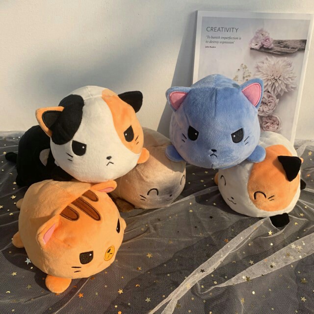 Jual Boneka Kucing mini Dua Sisi Reversible CAT GATO MINI Boneka Kitten ...