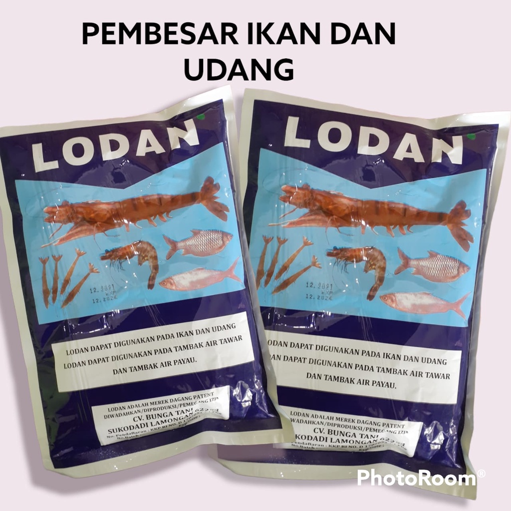 Jual Lodan 500gr mempercepat pertumbuhan ikan udang tambak PCC | Shopee ...