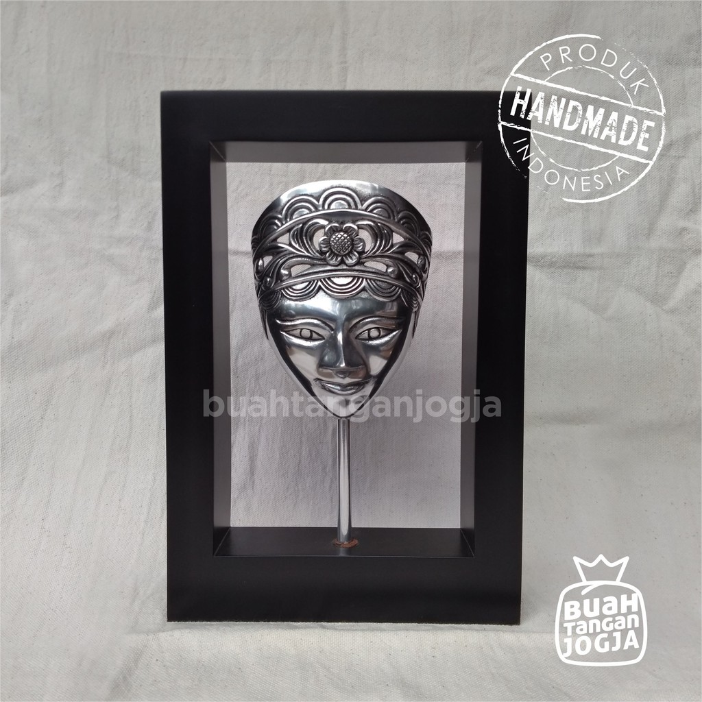 Jual Frame Topeng Panji Bunga - Kerajinan Khas Jogja - 19x28 cm ...