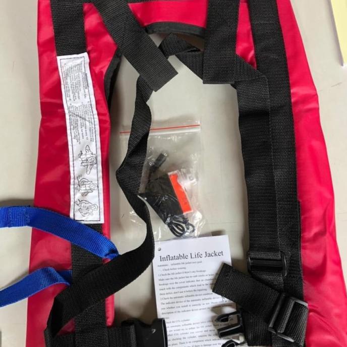 Jual Life Jacket Auto / Jaket Pelampung Gas Co2 | Shopee Indonesia