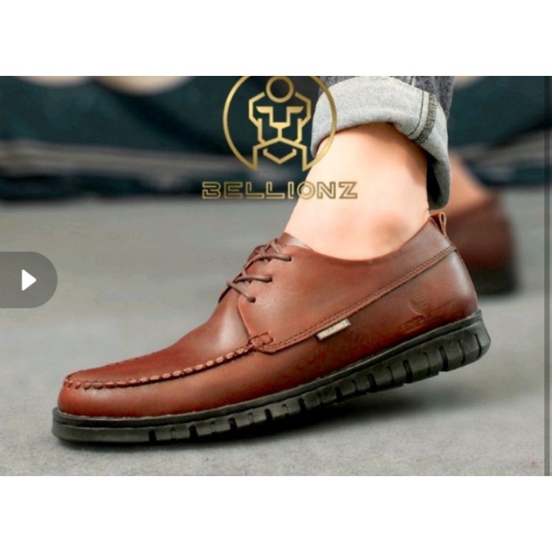 Jual SEPATU KANTOR PRIA KULIT ASLI-SEPATU FORMAL | Shopee Indonesia