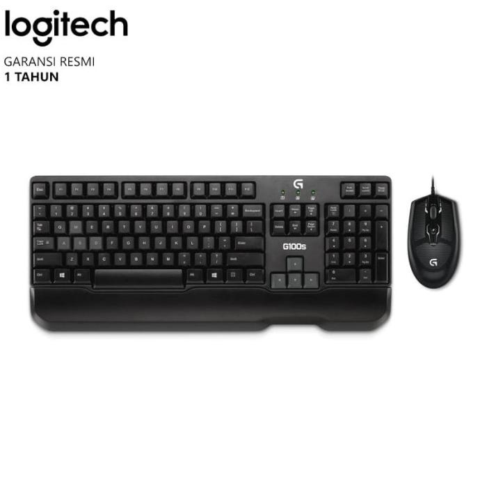 Jual Logitech G100S Combo Keyboard Dan Mouse Gaming | Shopee Indonesia