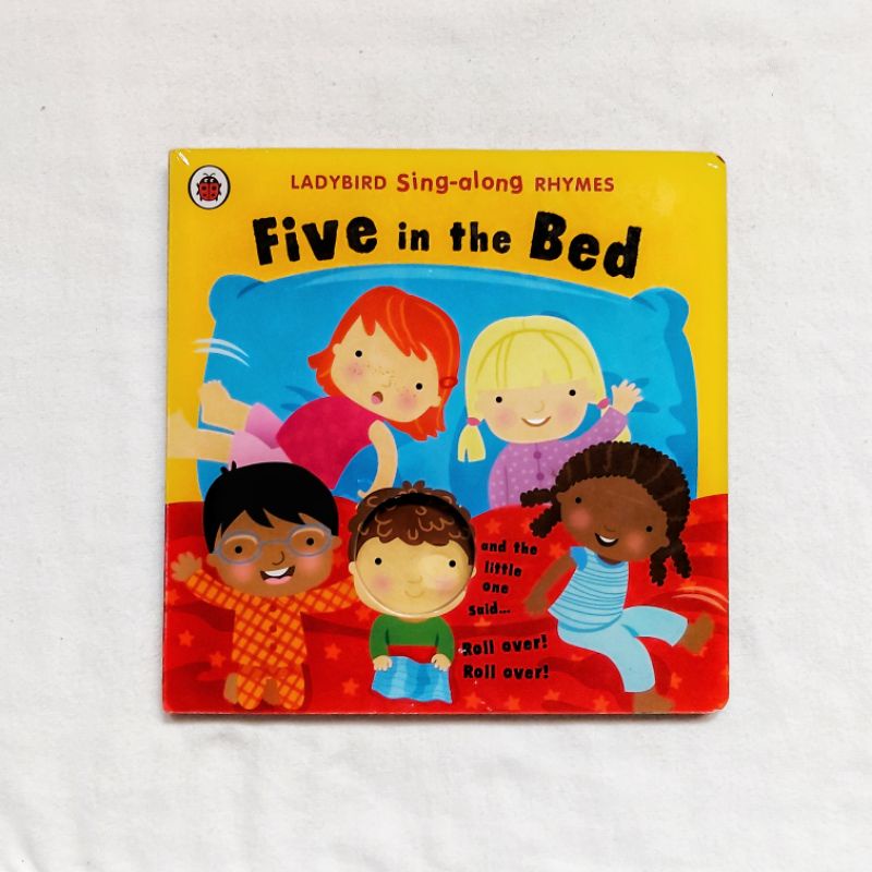 Jual Board Book Ladybird Sing-Along Rhymes: Five In The Bed , Old ...