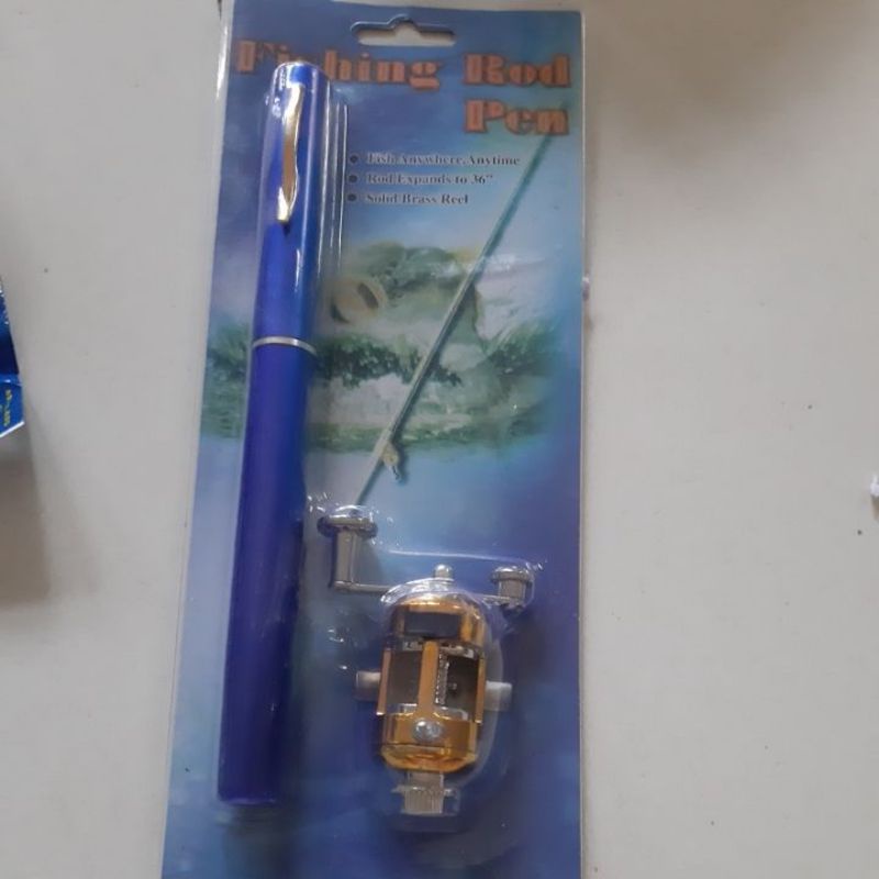 Jual Fishing Rod Pen. alat pancing Pulpen | Shopee Indonesia