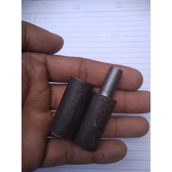 Jual engsel bubut beton/engsel pagar besi 5/8 inch panjang 7cm | Shopee ...