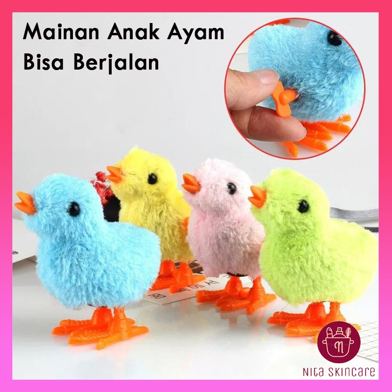 Jual [COD] Mainan Anak Ayam Lucu Plush Toy Berjalan Inertial Force Main ...