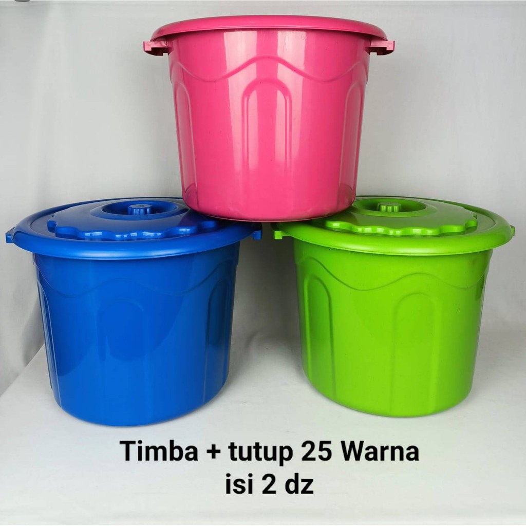 Jual Timba Air Tutup / Timba Plastik / Timba warna / Timba / Ember ...