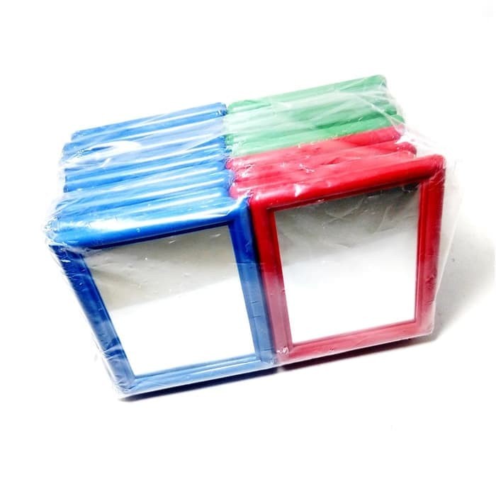 Jual KACA MINI MAKE UP CERMIN KECIL SOUVENIR LIPAT 3IN1 | Shopee Indonesia