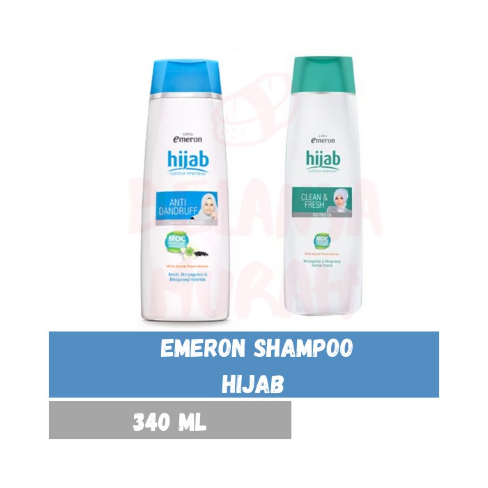 Jual Emeron Hijab Shampoo 340 ml Shampoo Hijab Shampoo Halal | Shopee ...
