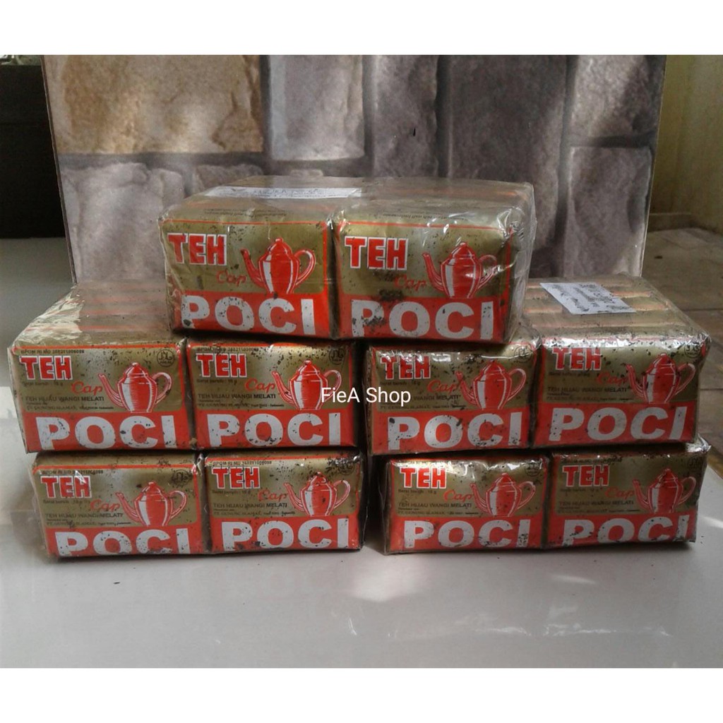 Jual TEH POCI Emas KHAS TEGAL (1 pack isi 10pcs) | Shopee Indonesia