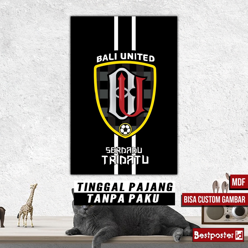 Jual Poster BALI UNITED Frame Kayu BOLA MDF00315 | Shopee Indonesia