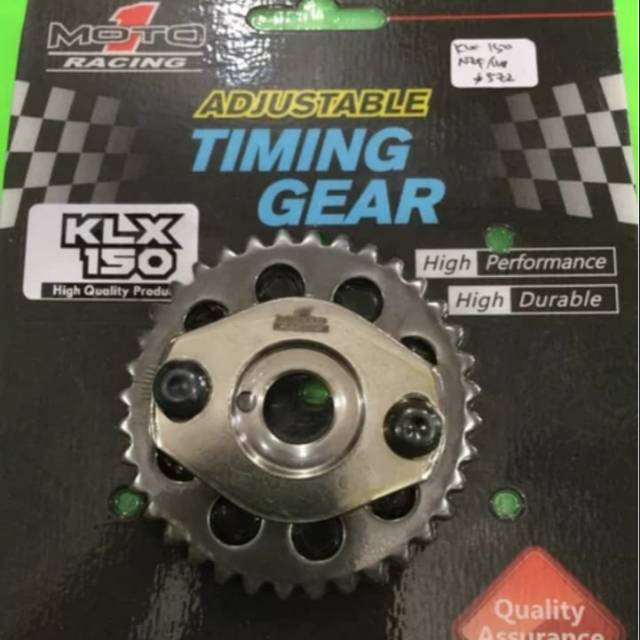 Jual Gigi sentrik gigi timing racing klx 150 moto 1 racing | Shopee ...
