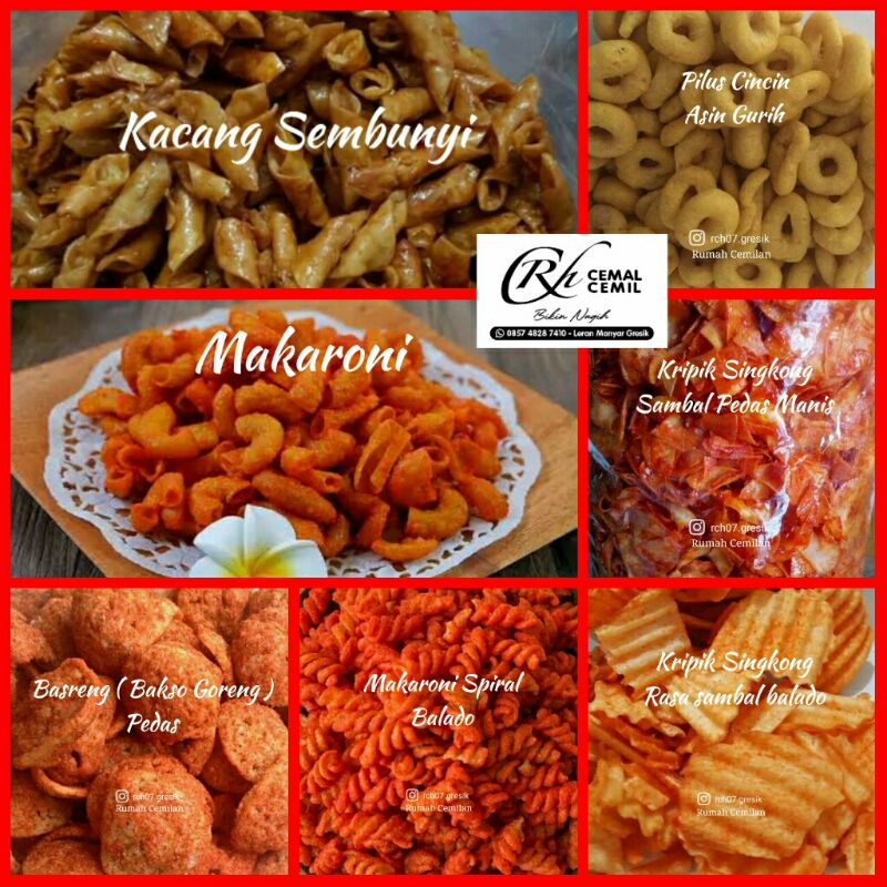 Jual Aneka Snack/Cemilan serba 5.000| Basreng | Makaroni | Keripik ...