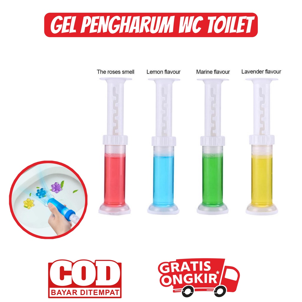 Jual GEL PENGHARUM KLOSET CLOSET JAMBAN WC FRAGRANCE TOILET CLEANER ...